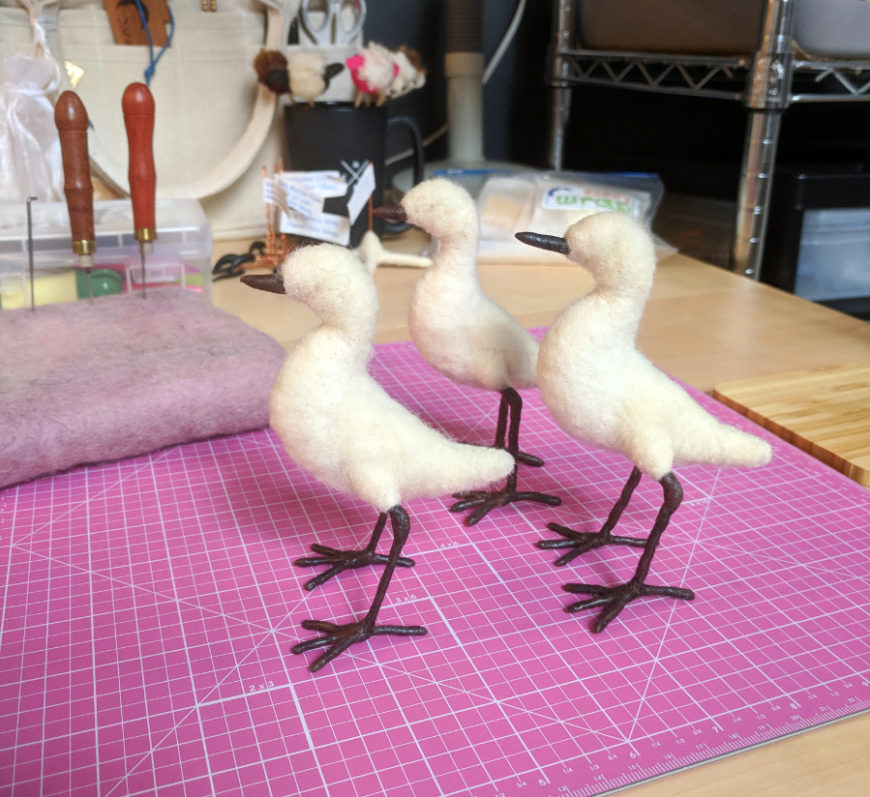 A perfect felting needle holder - The Needle Felter