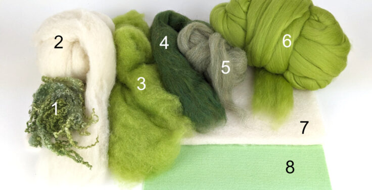 What type of wool should I use for needle felting? - The Needle Felter
